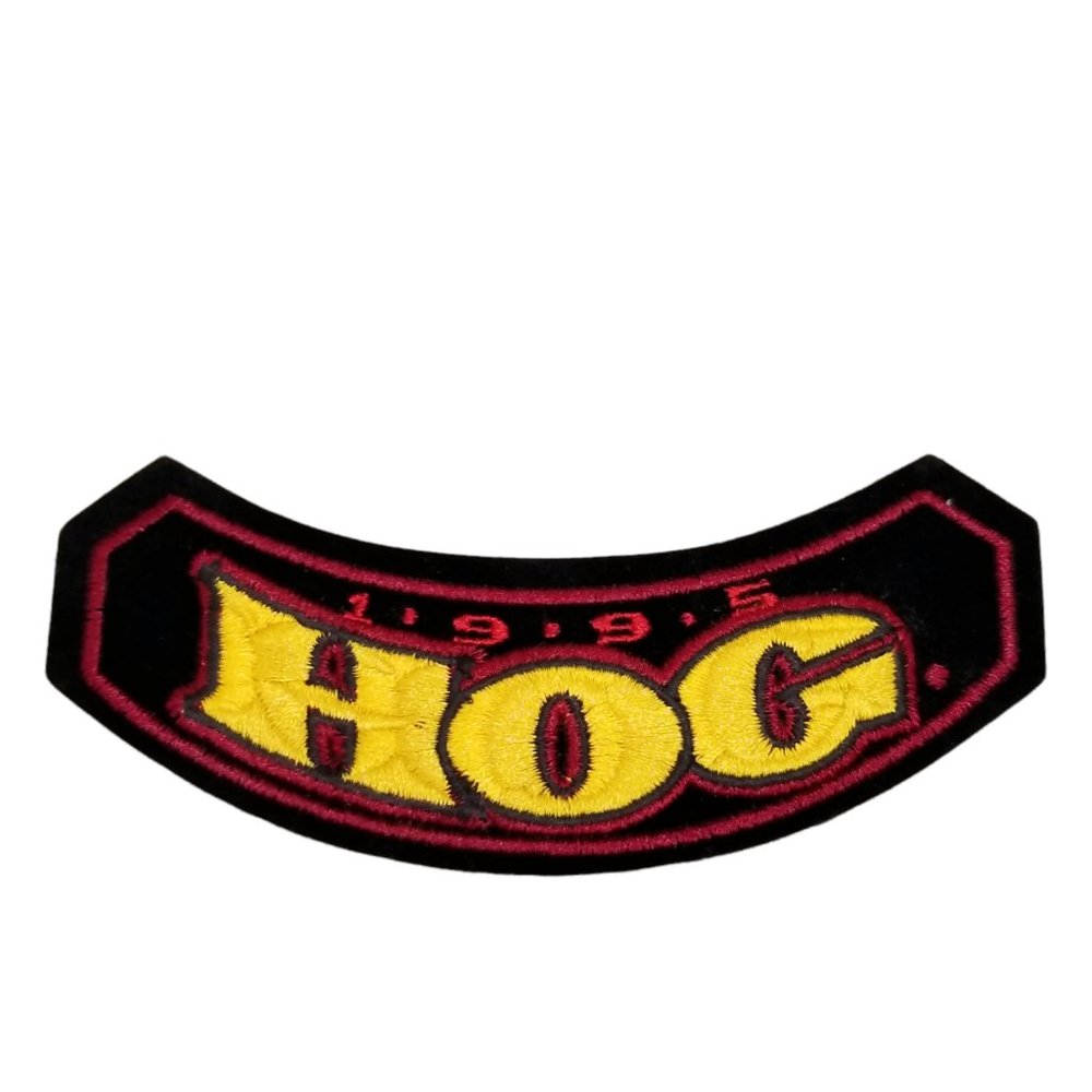 Harley Davidson Owner 1995 Vintage Hog Patch Arm Rock… - Gem